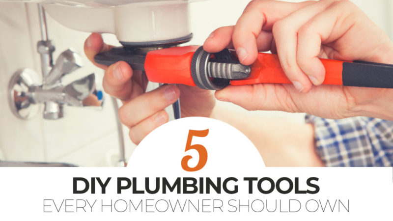 5 DIY Plumbing Tools Every Homeowner Should Own | Mr. Fix It DIY
