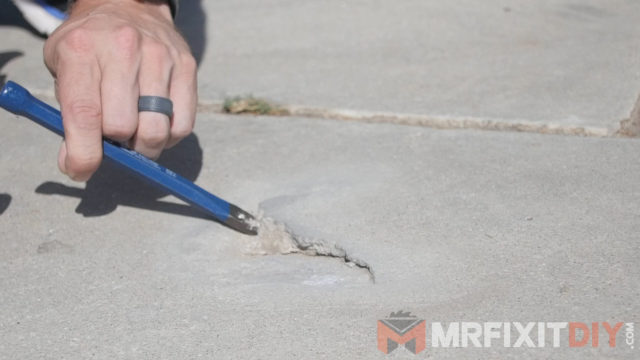 How to Fix a Chip in Concrete | Mr. Fix It DIY